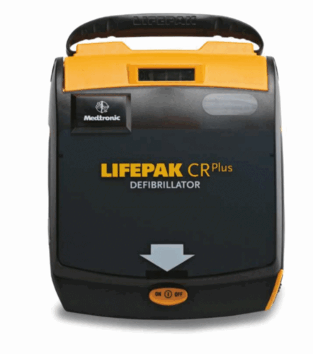 Physio-control (Medtronic) Lifepak CR Plus Semi Automatic AED + accessories