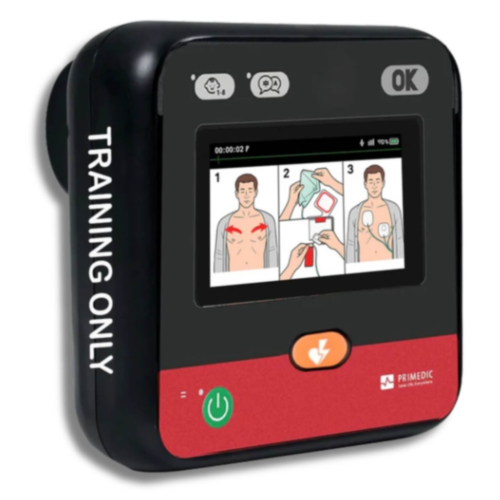 Primedic HeartSave myPad Trainer + screen